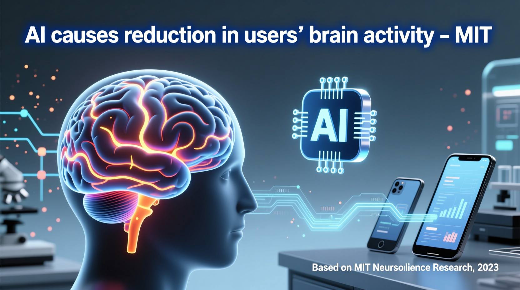 AI causes reduction in users’ brain activity – MIT - CerebalAi